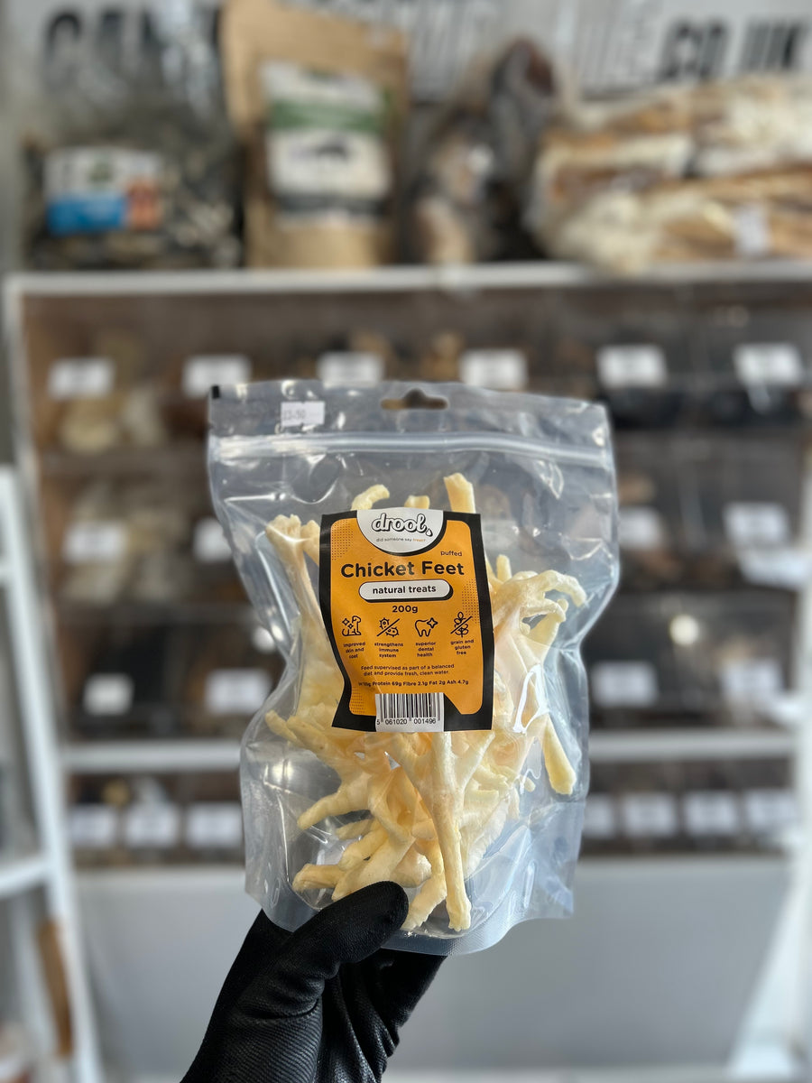 Puffed Chicken Feet for Dogs - Crunchy, Nutritious Treats for Healthy ...